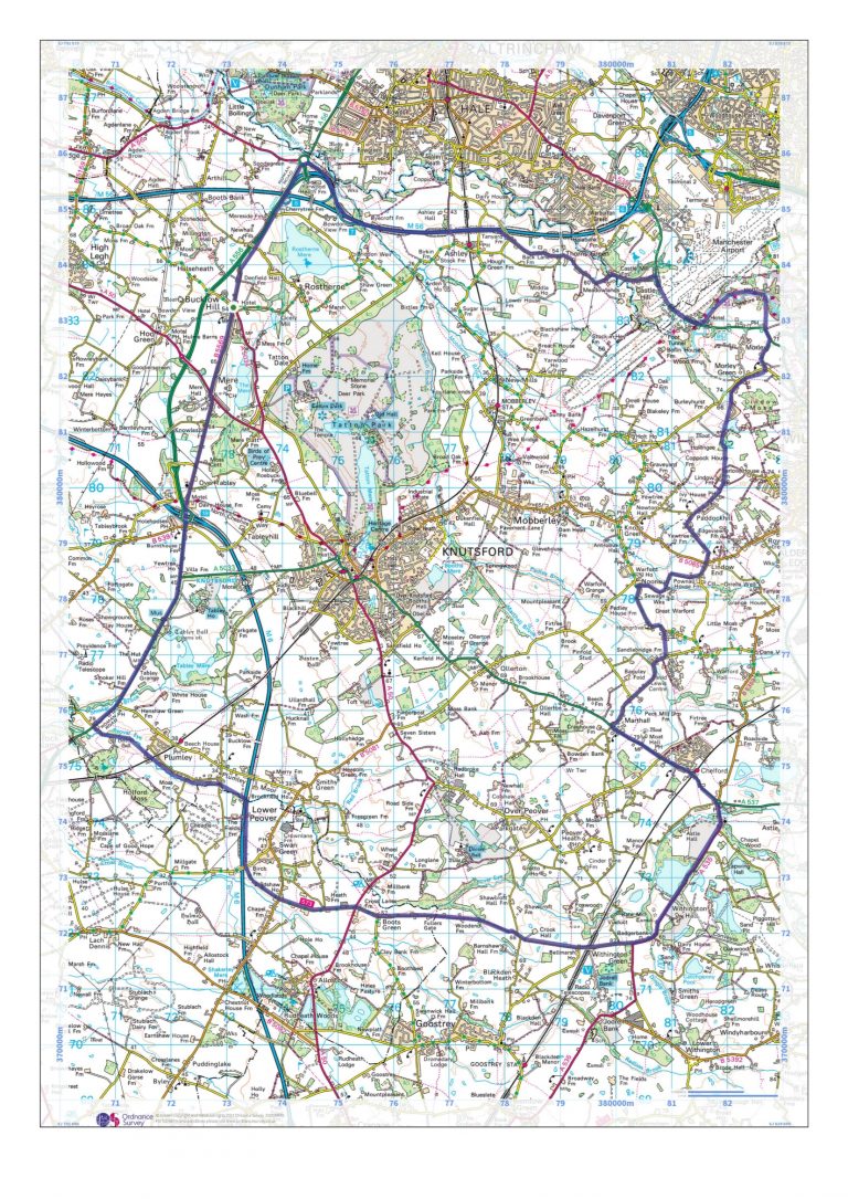 Parish Geographical Area – St Vincent De Paul RC Church, Knutsford